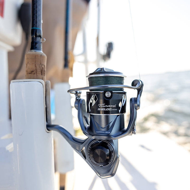 Tsunami Shield II Spinning Reel – Tsunami Fishing Tackle